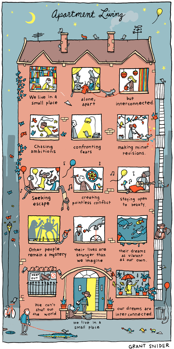 INCIDENTAL COMICS: Apartment Living