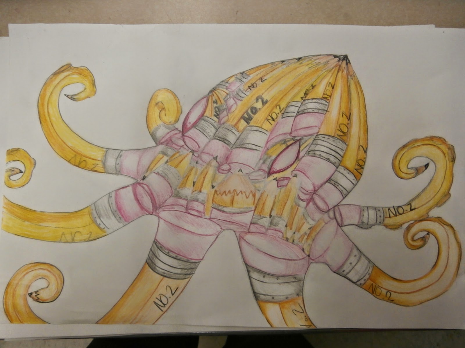 Mr. MintArt: Number 2 Pencil Project Spring 2014
