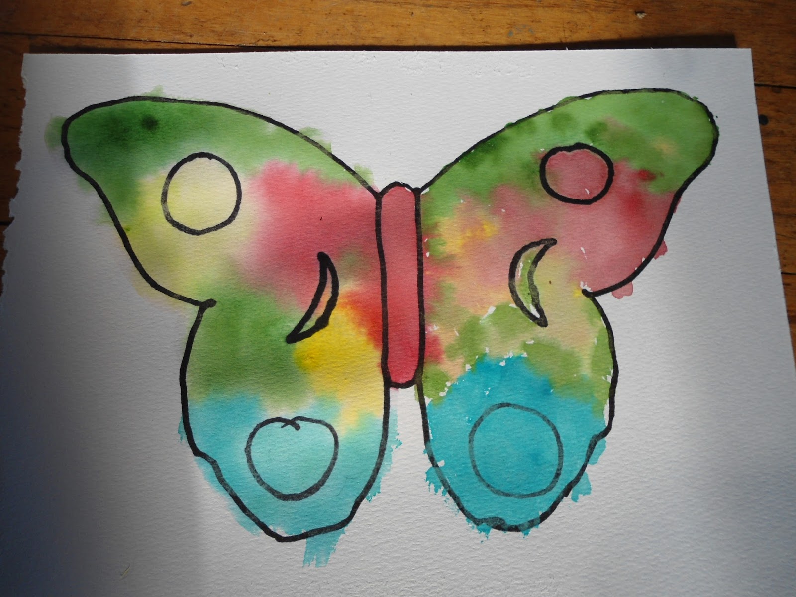 marijke everythings arty: Water colour Art for children