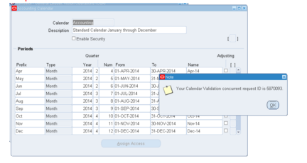 Define Calendar in Oracle GL - General Ledger Calender | erpschools ...
