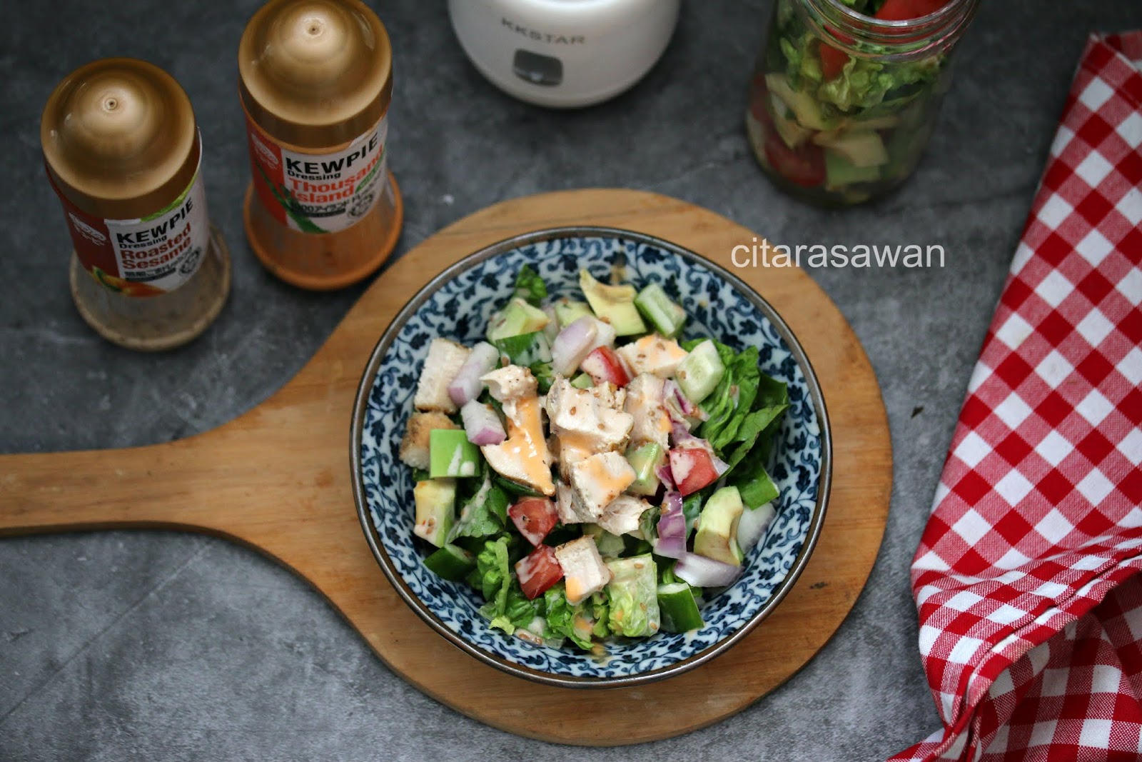 Salad Ayam Avocado ~ Resepi Terbaik