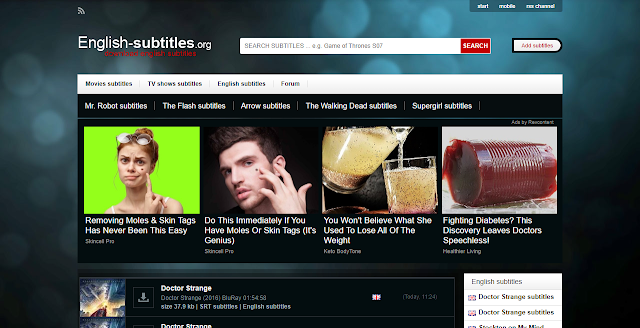 Best sites to download movies and TV Shows English subtitles in 2020 ...
