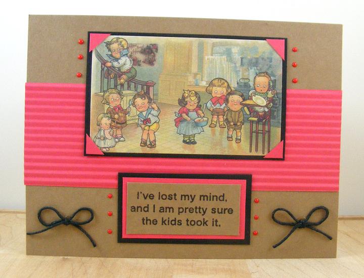 Bev's Creative Path: Kids Card