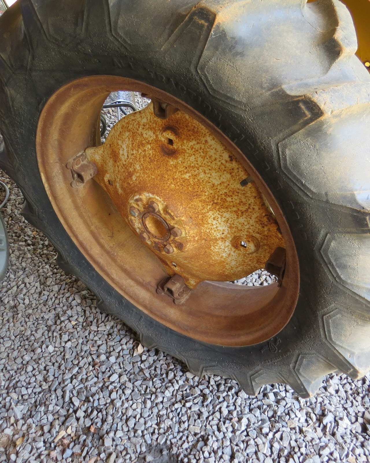 Farmall Cub Hub: Farmall Cub Wheel