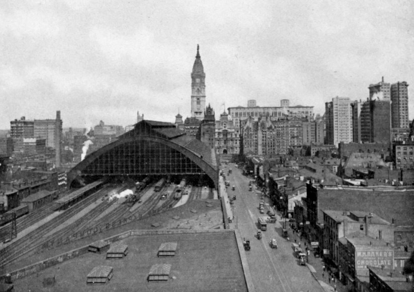 T C C: Old Broad Street Terminal Station - Train Shed - Pennsylvania ...