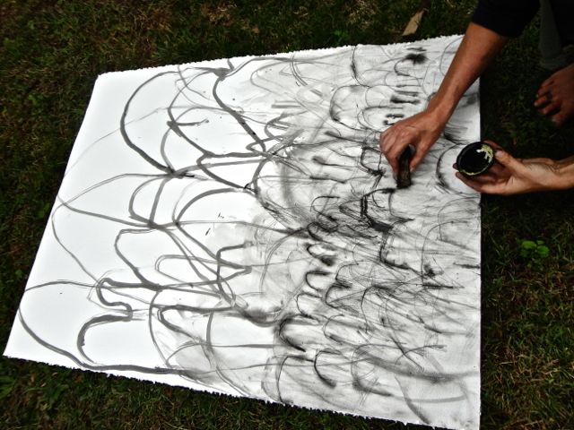 + sophie munns : visual eclectica + : Mark-making at Bunya