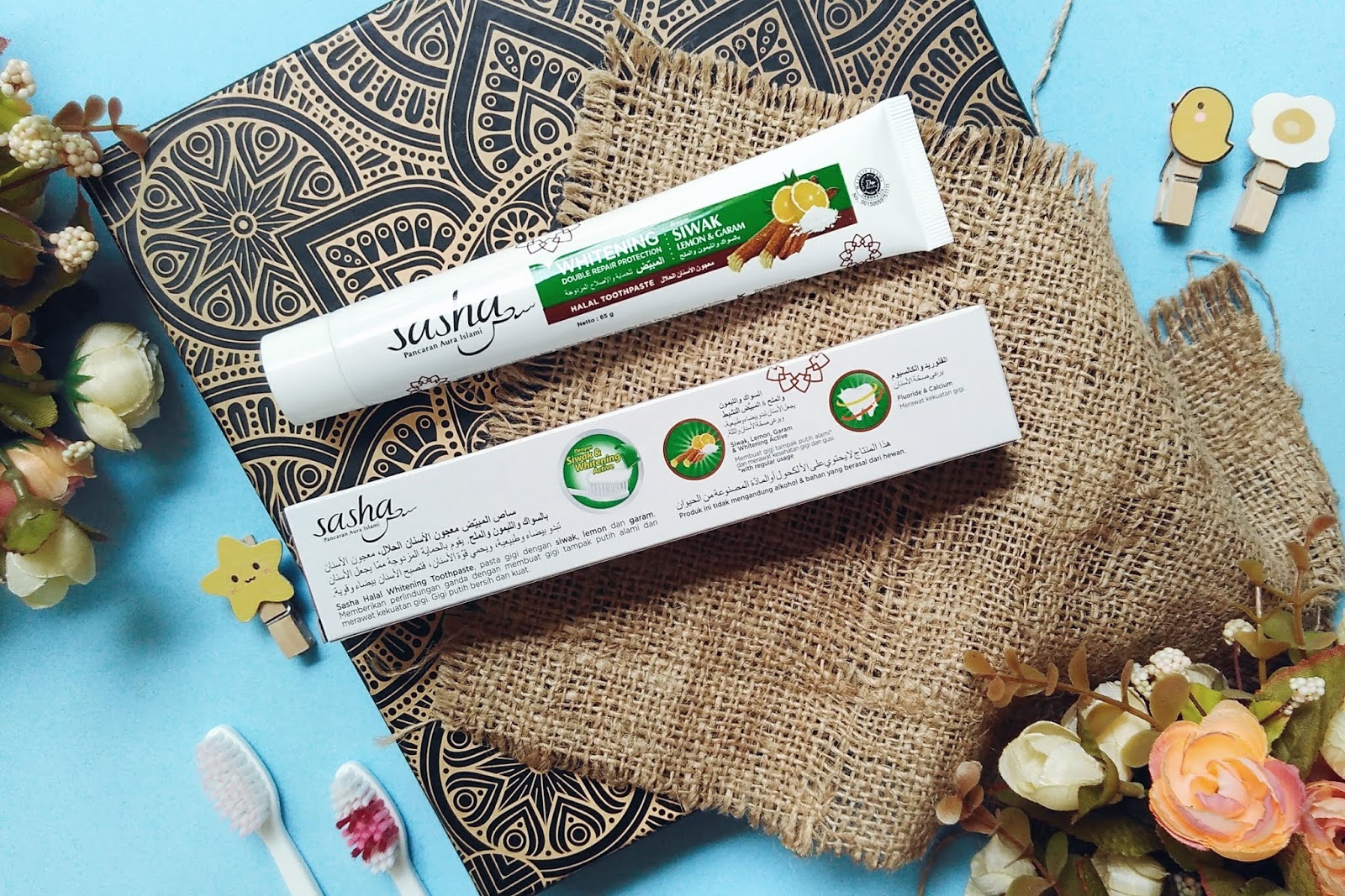 Uni Dzalika: Sasha Halal Toothpaste - Pasta Gigi Pertama yang Berbahan ...