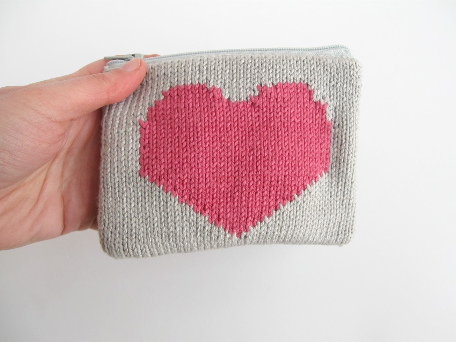 matemo: Cartera de punto / Knit pouch