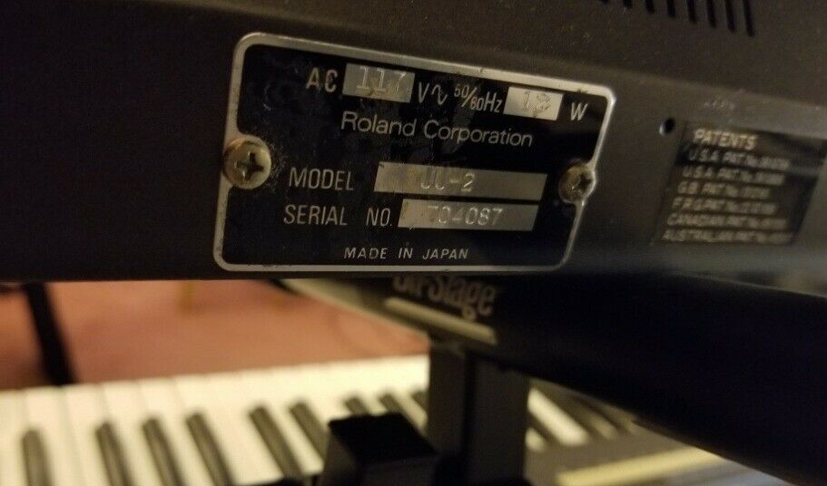 MATRIXSYNTH: Roland Alpha Juno 2 Synthesizer with Dtronics DT-300 ...