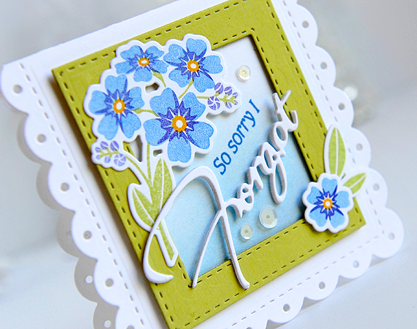 My Joyful Moments: Forget Me Not Notes