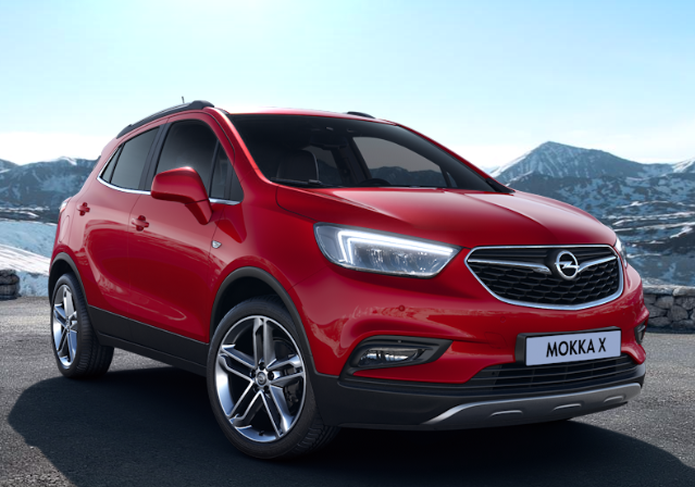 Opel Mokka X (2016 à 2019) - Couleurs et code peinture