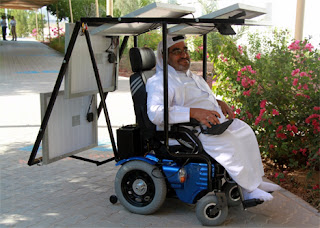 Technology Latest Information: Solar powered wheelchair is latest ...