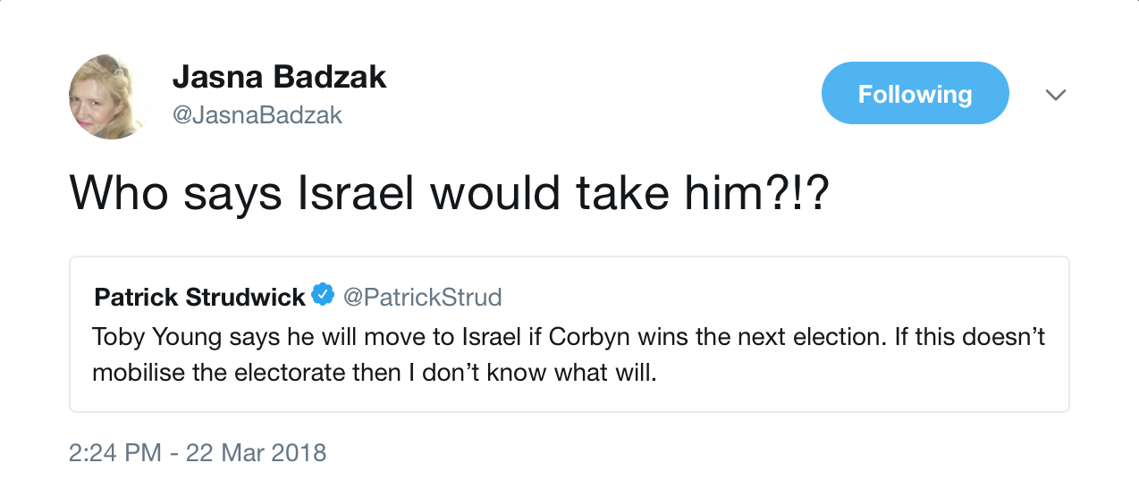 Zelo Street: Toby Young Is Leaving The Building