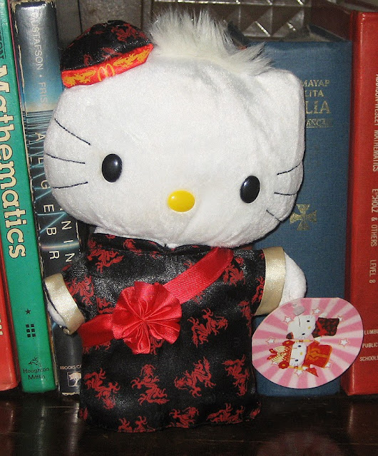 Percy's Fast Food Toy Stories : Dear Daniel Chinese Wedding 1999 Sanrio McD