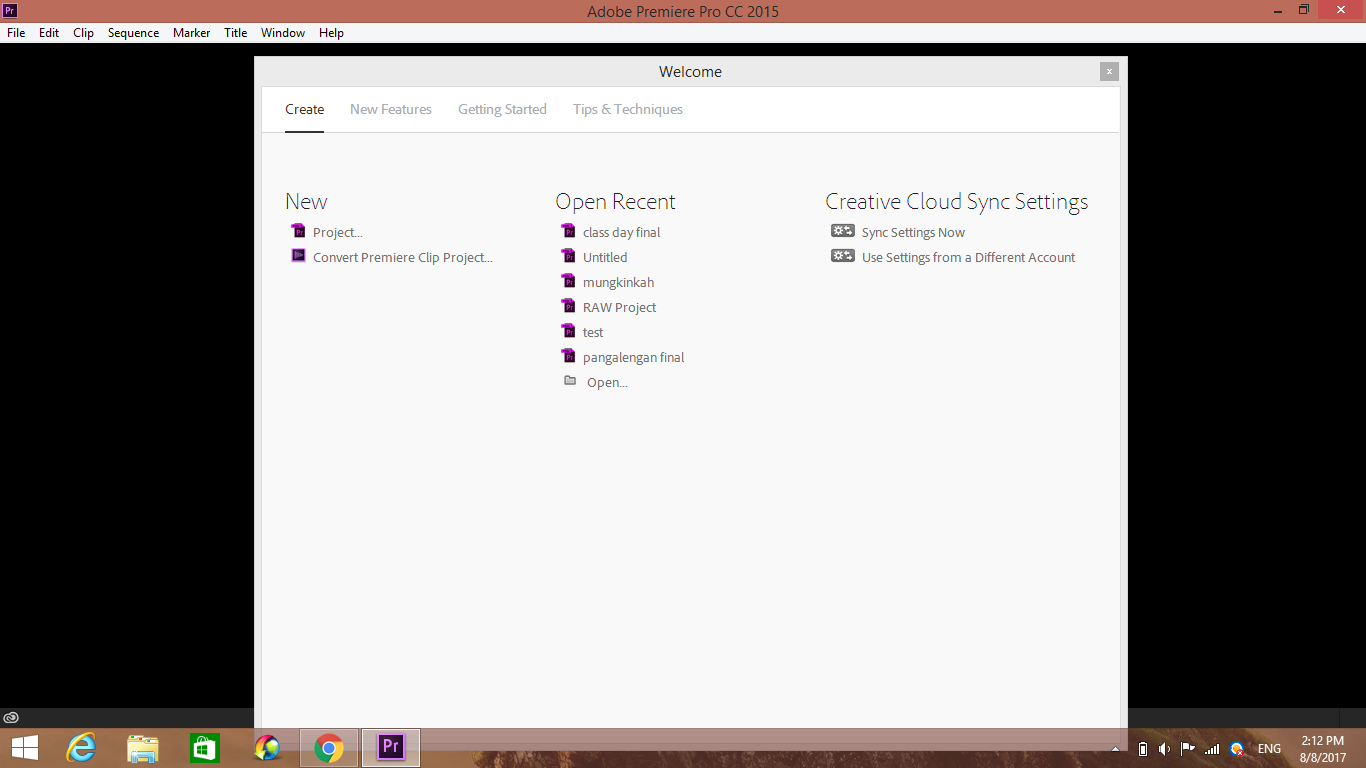 Pengenalan Awal Adobe Premiere Pro