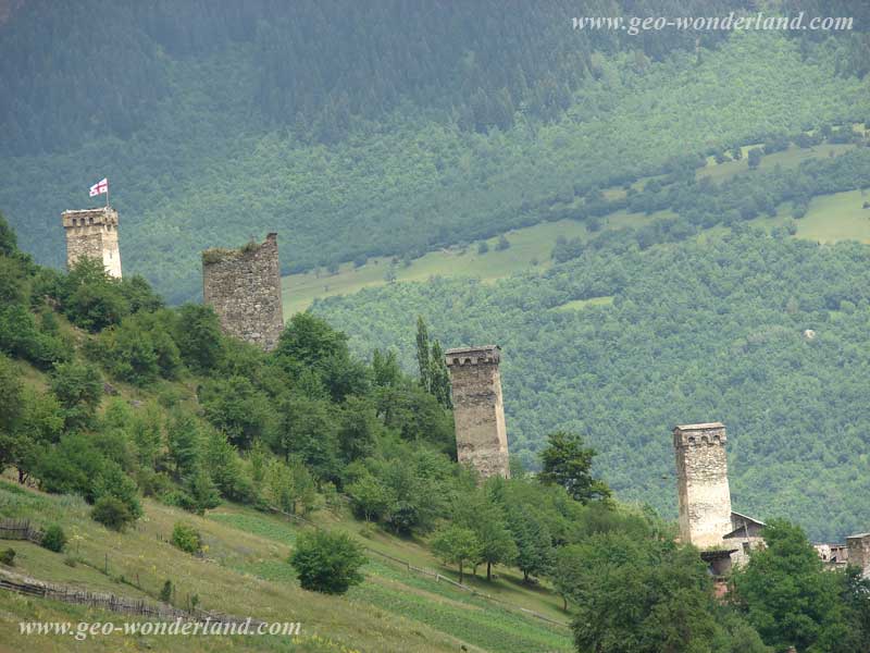 საქართველო: სამეგრელო ზემო–სვანეთი და მისი ღირსშესანიშნაობები