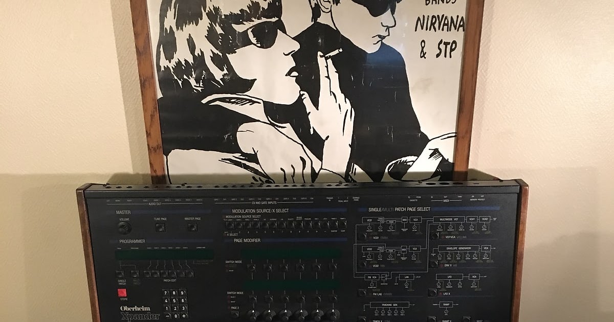 MATRIXSYNTH: Oberheim Expander + Xk Keyboard