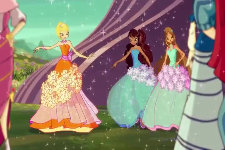¡Imágenes Winx Club Flower Princess en la ceremonia de Domino! - Winx ...