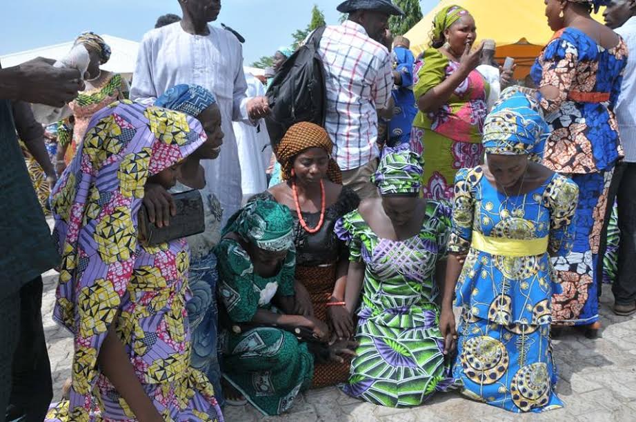 More emotional photos from the reunion between the recently released ...