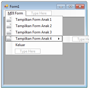 Membuat Mdi Form Visual Basic 2010 ~ Perasasti Ilmu