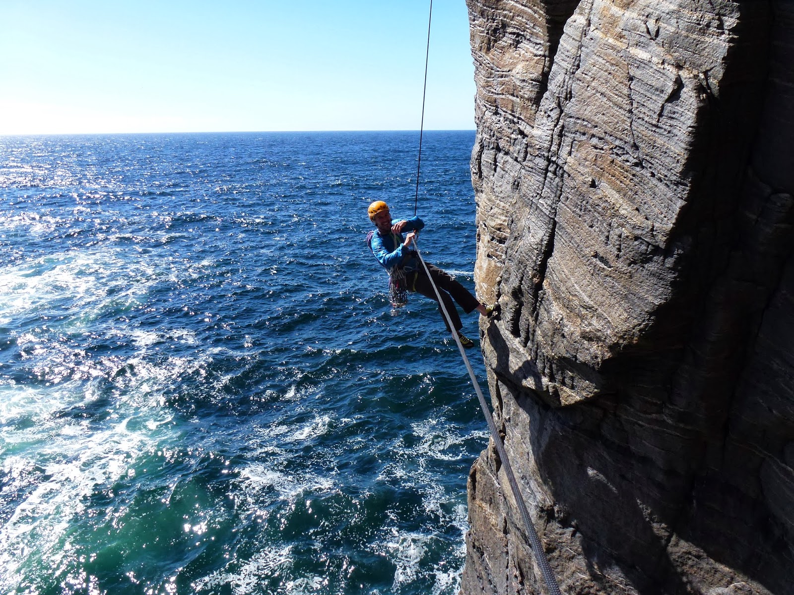 Dave MacLeod blog: The Great Arch, Pabbay, finally free