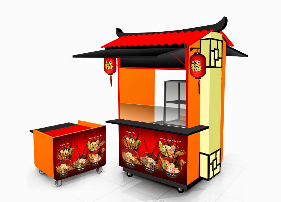GEROBAK MODERN: gerobak makanan jepang