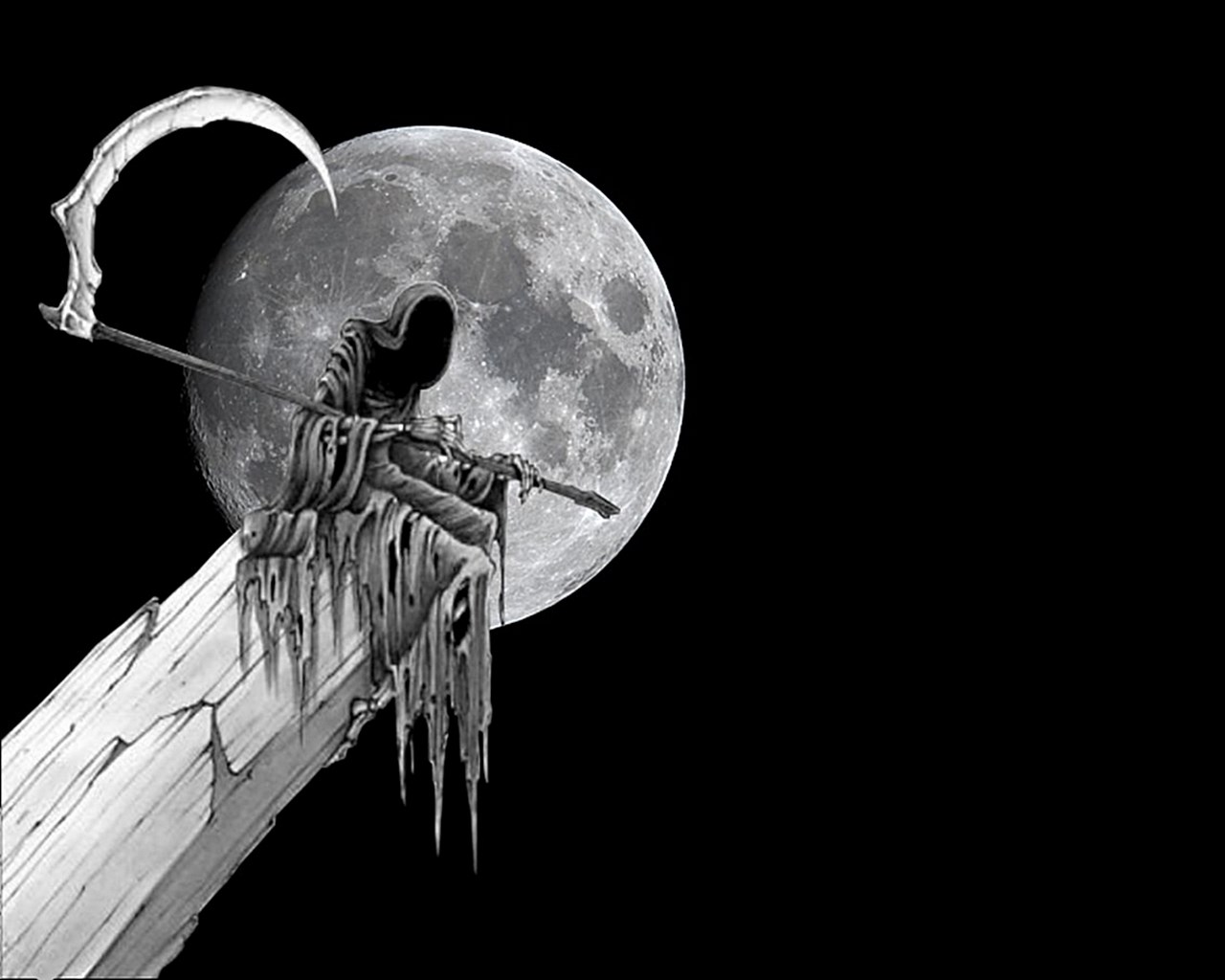 Laffing Devil Wallpaper: Grim Reaper