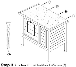 All Living Things Rabbit Hutch Assembly Instructions