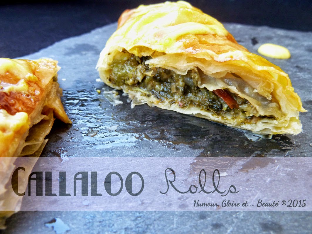 HGB: Callaloo Rolls au Beurre de Mangue (Jamaïque)