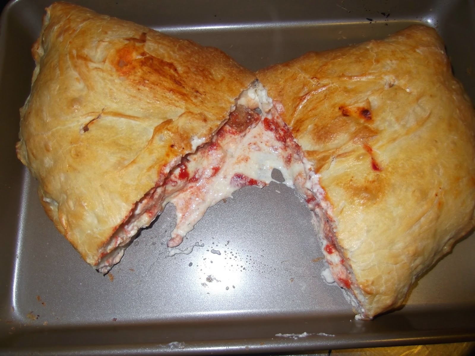mis recetas comida hecha en casa: CALZONES RELLENO DE QUESO Y CARNE MOLIDA