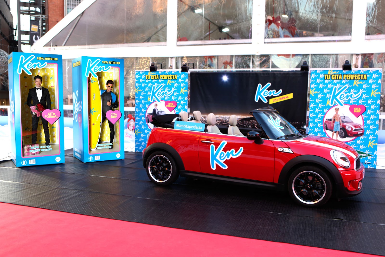 Elblogdeken: Ken arrasa en la presentación de su nuevo Mini Cooper en ...