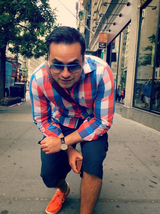 Are You Bold Enough For Orange Shoes? | Tanvii.com - Indian Fashion ...