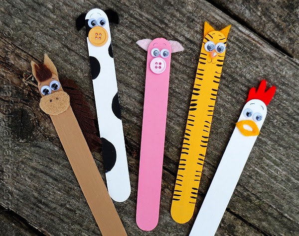 HOW TO MAKE A BOOKMARKS FORM ICE CREAM STICK | DECO PLANET