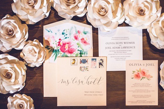 Handmade Paper Flower Wedding Inspiration | The Perfect Palette