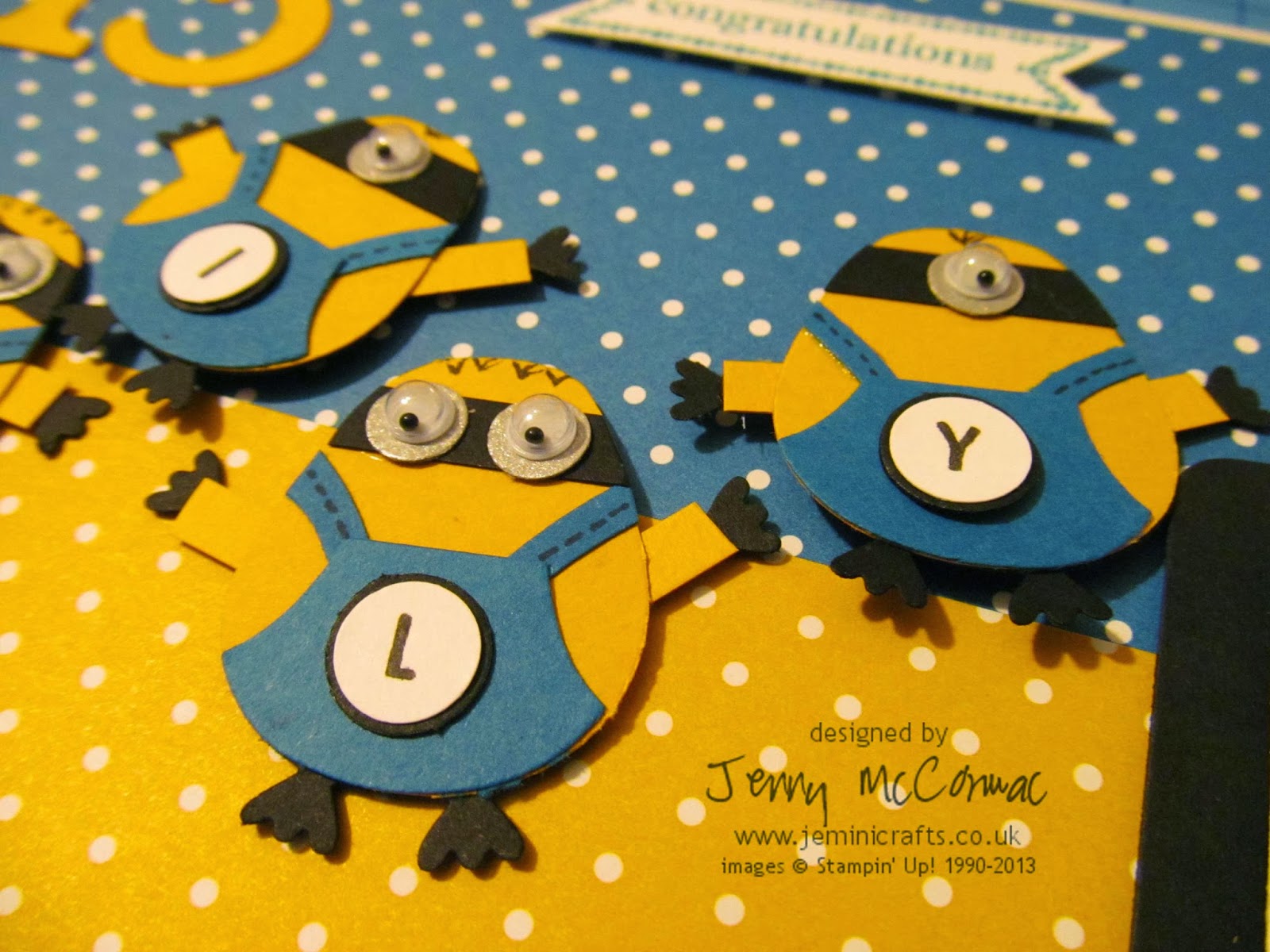 Jemini Crafts: Minion Card - using the Owl punch