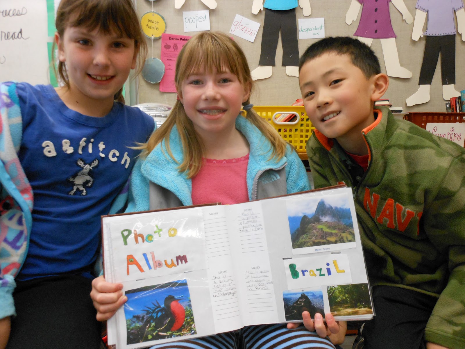 Ms. Newkirk's 3rd Grade: South America Projects