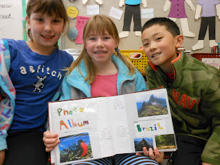 Ms. Newkirk's 3rd Grade: South America Projects