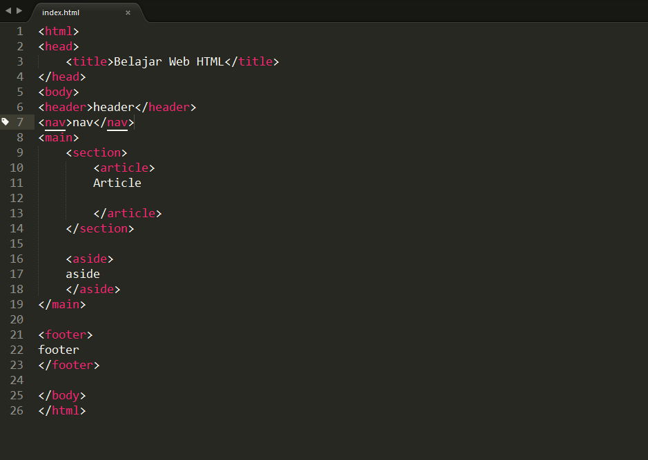 Membuat Web Dasar dengan HTML & CSS | Juragan Tutorial