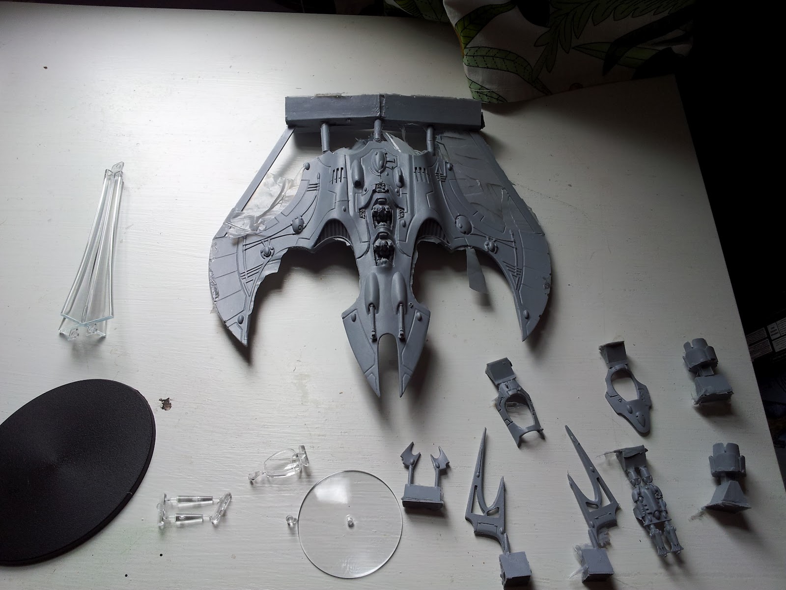 White's Wolves: Forge World Void Dragon Phoenix - How Not to Build a Model