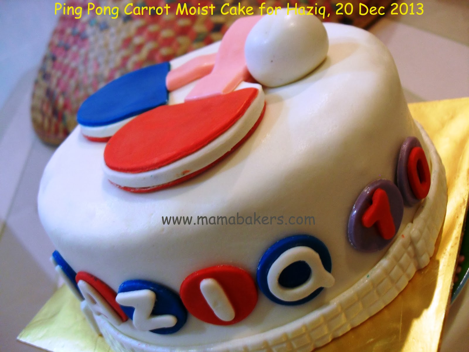 Singgah ler ke MamaBakers: Ping Pong Cake