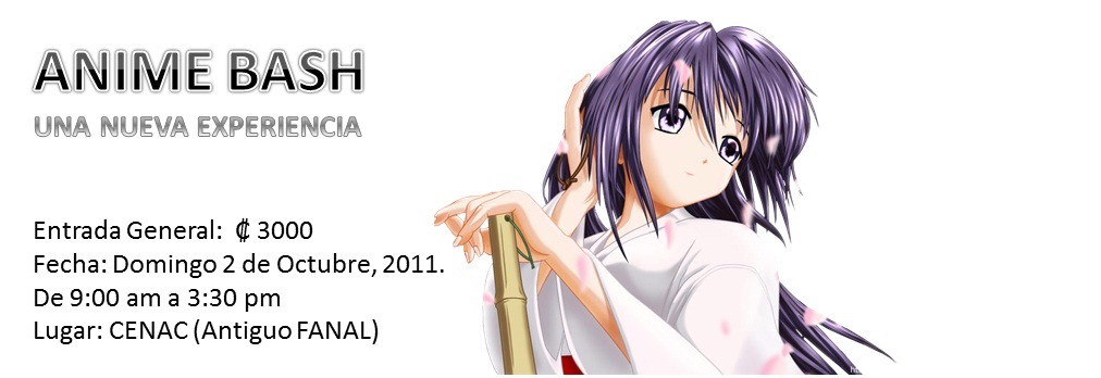 Dimensión Anime: Anime Bash - Reglamento para Competencia Cosplay