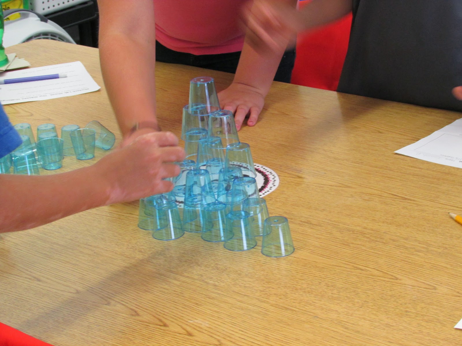 Middle School Advisory: Creating the Tallest Cup Tower: A STEM Challenge