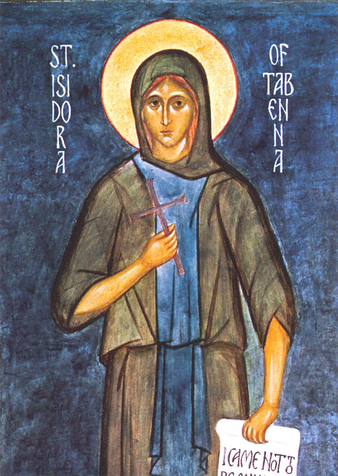 ORTHODOX CHRISTIANITY THEN AND NOW: Saint Isidora the Fool For Christ