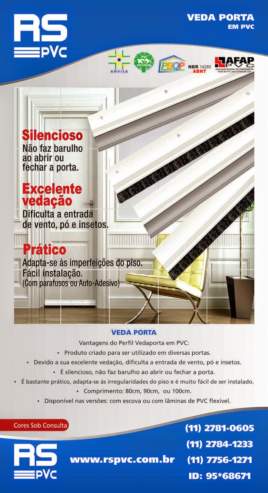 RS PVC® CANTONEIRAS PERFIL PLÁSTICAS PVC RS PVC® JUNTA DILATAÇÃO ...