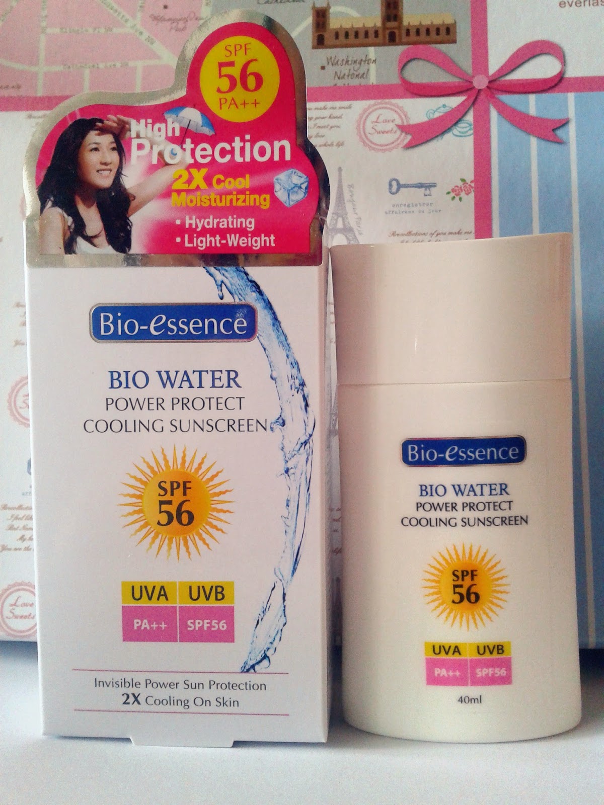 Sunshine_blogirl: Bio-essence Bio Water Power Protect Cooling Sunscreen