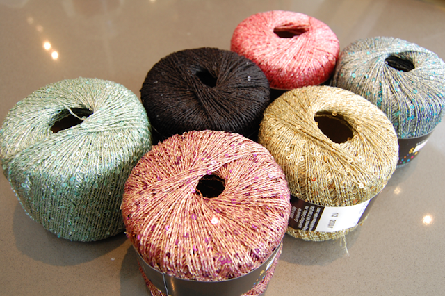 Jennifer Knits Los Angeles: New Colors: S. Charles Collezione Crystal Yarn