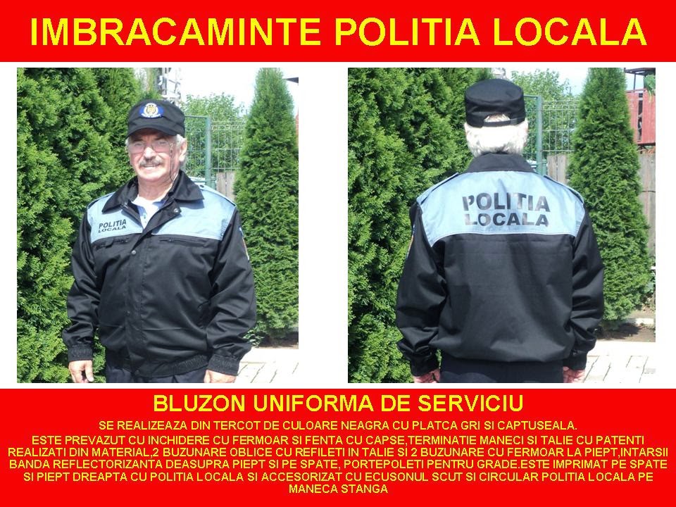 UNIFORME POLIȚIA ROMÂNĂ ȘI POLIȚIA LOCALĂ