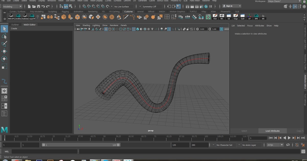 Maya Wire Deform