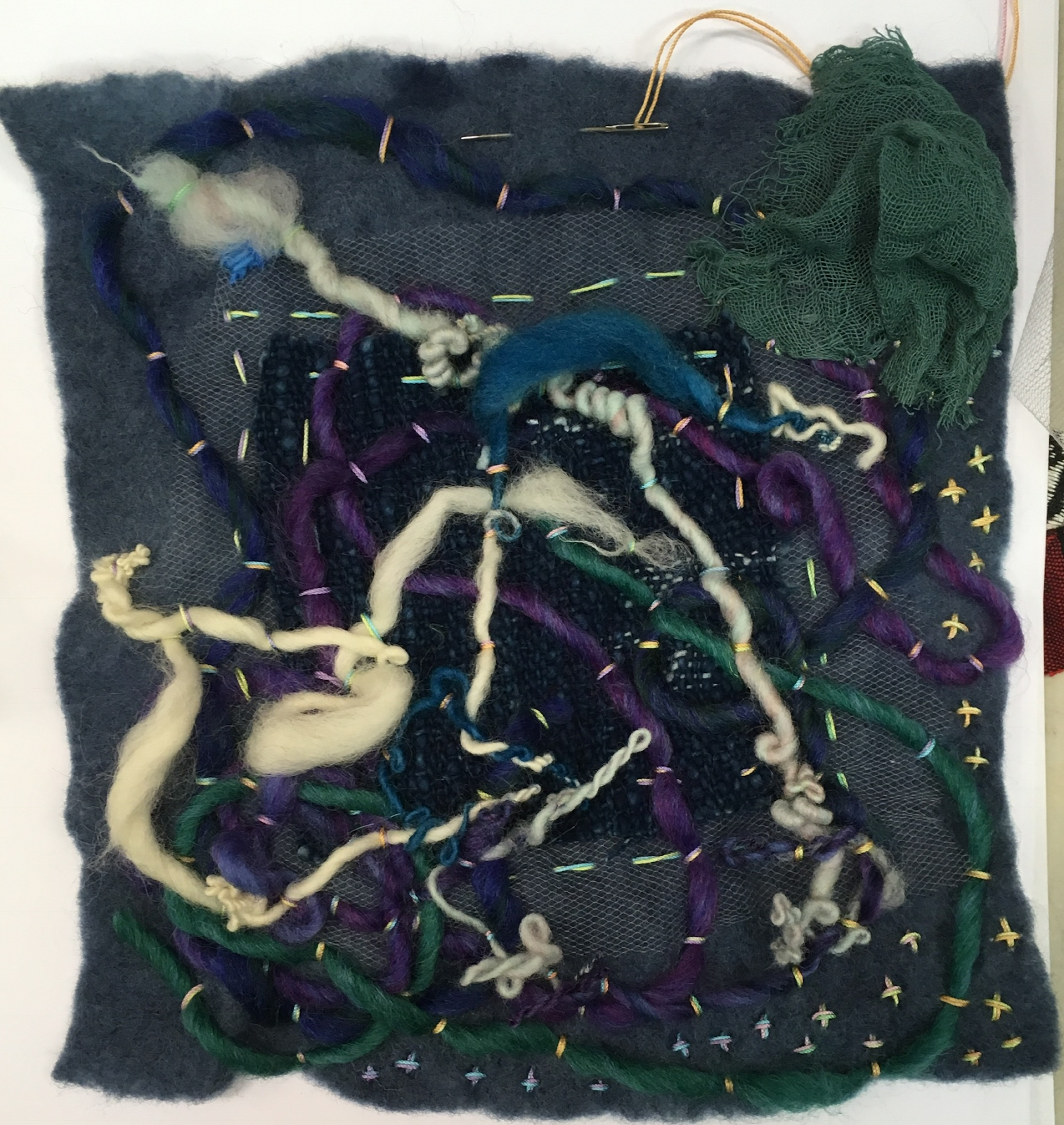 Julie B Booth: Spin and Stitch Workshop