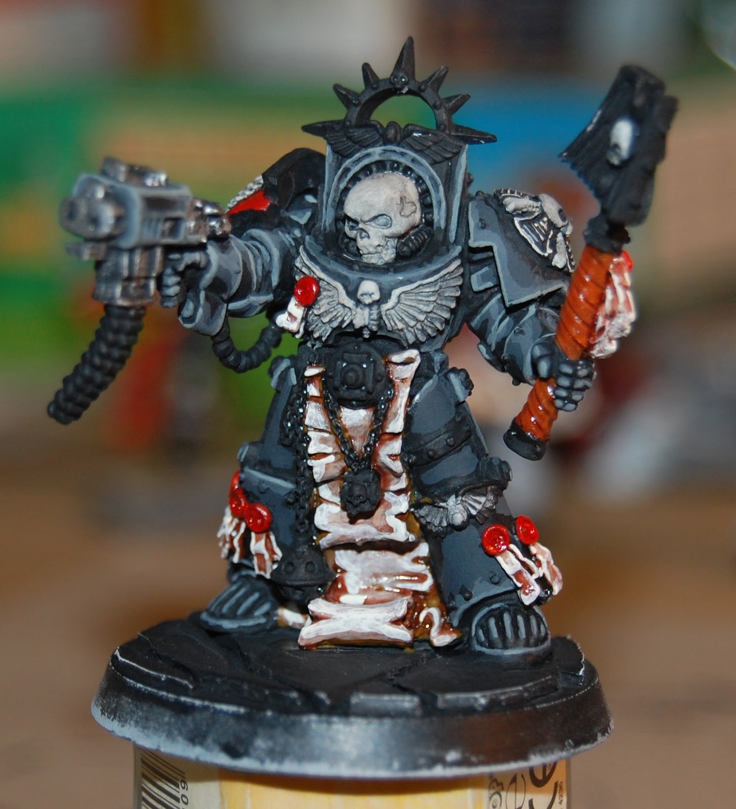 Pitched Battle: Chaplain in Terminator Armor WIP